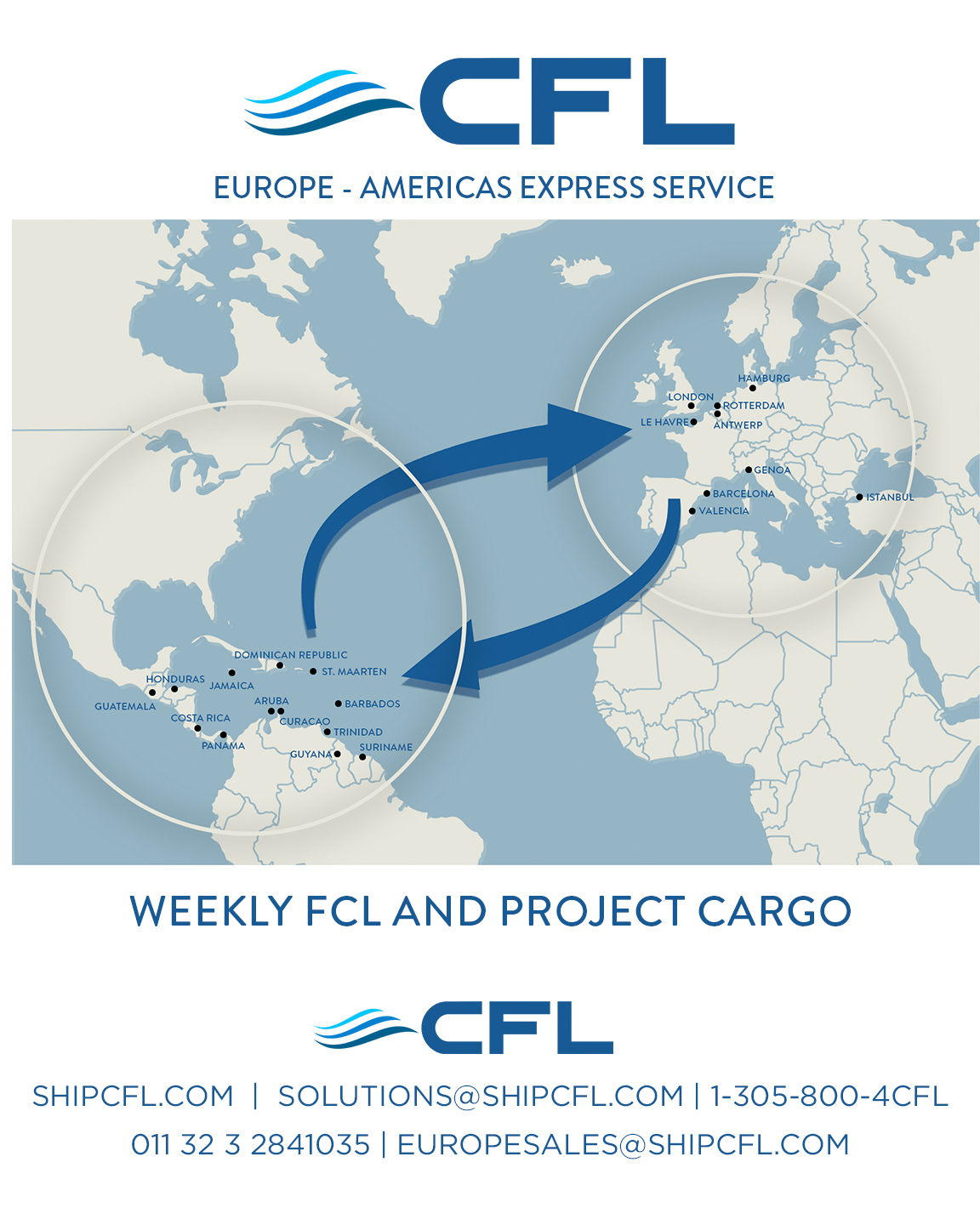 Route Maps - CFL Agencies USA